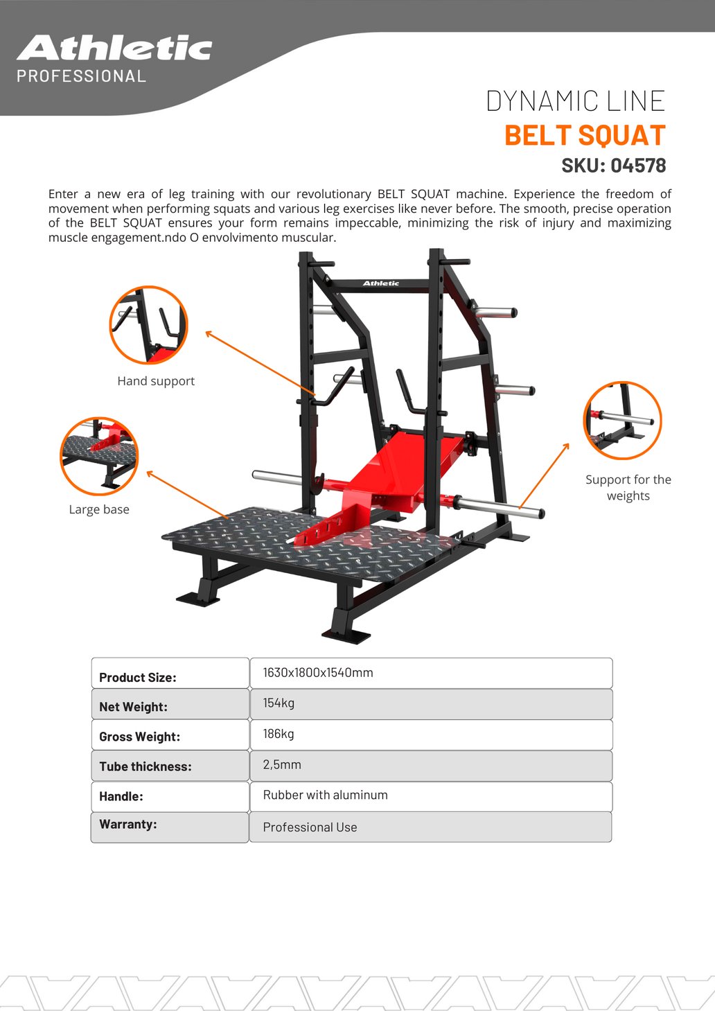 DYNAMIC LINE - BELT SQUAT